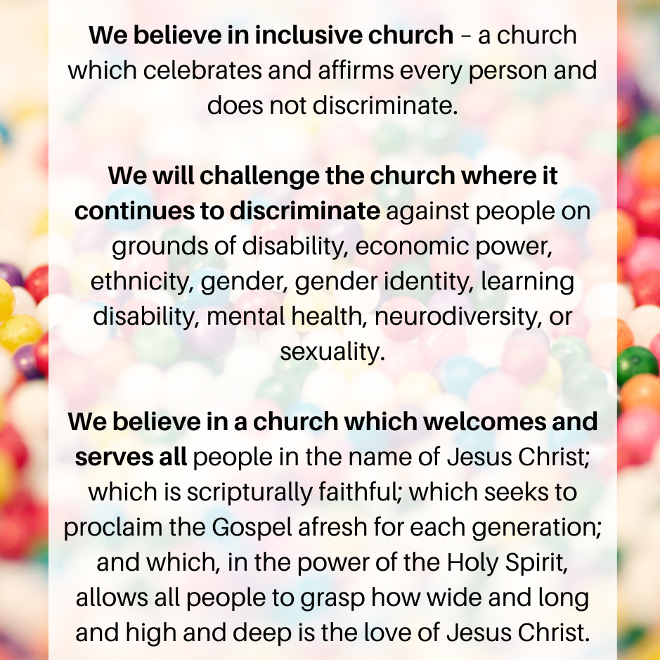 Inclusive church – Great Western Park Church